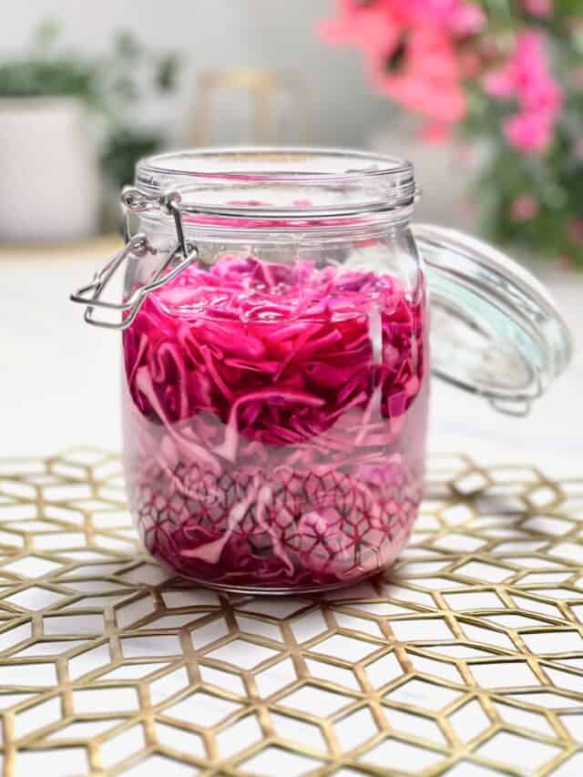 Pickled Purple Cabbage
