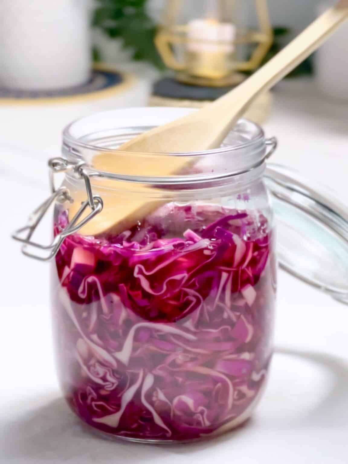 Pickled Purple Cabbage
