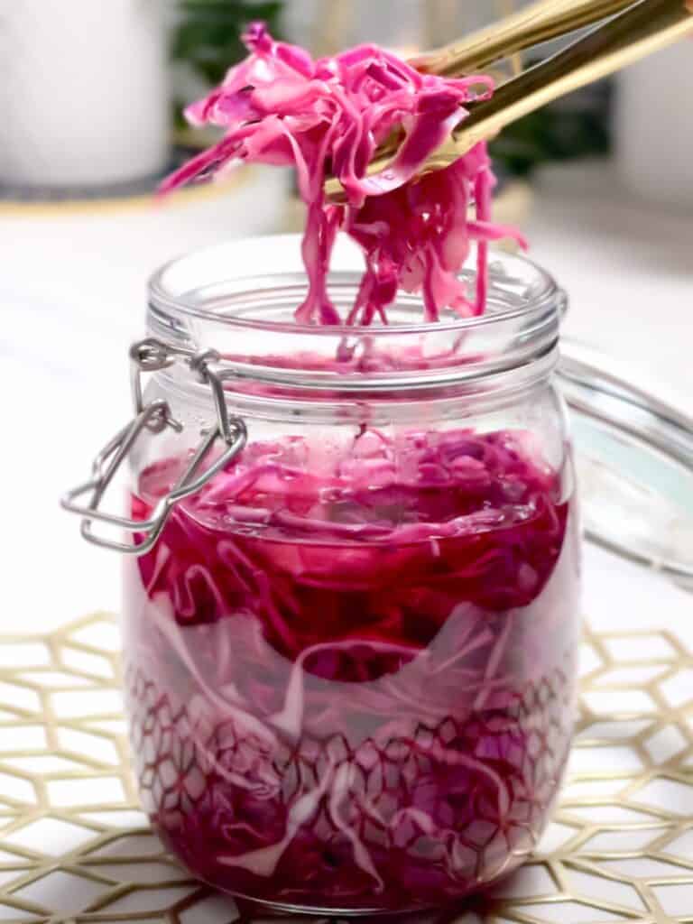 Pickled Purple Cabbage