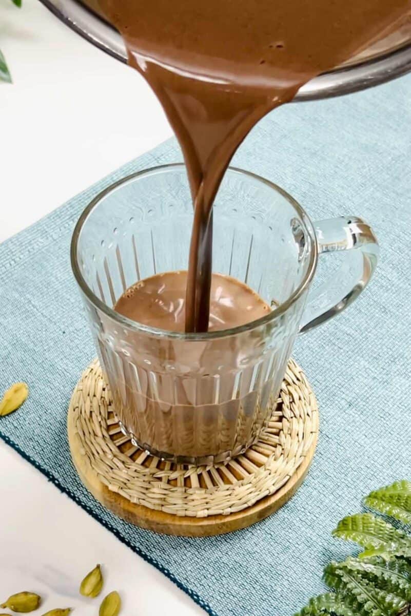 Cardamom Hot Chocolate