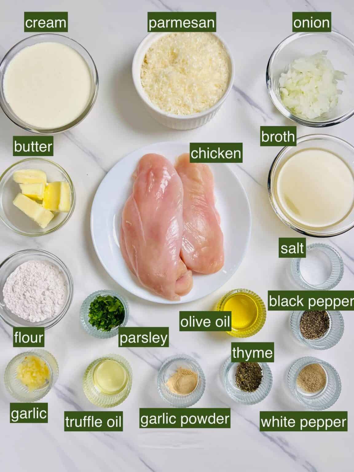 Easy Creamy Truffle Chicken