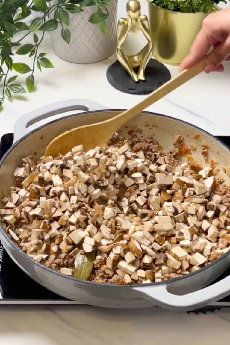 Ground Beef Risotto