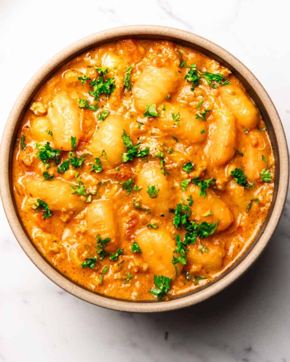 Ground Chicken Gnocchi